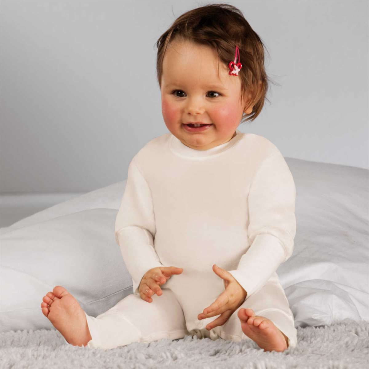 Baby-Strampler mit Zink bei juckender Haut und Neurodermitis | DermaCultura